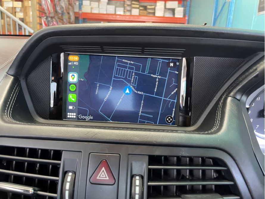 Mercedes Benz C-Class NTG 4.5 Retrofit Apple Carplay&Android Auto Modu ...