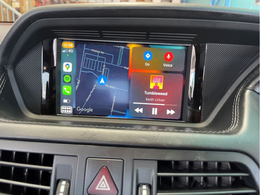 Mercedes Benz C-Class NTG 4.5 Retrofit Apple Carplay&Android Auto Modu ...