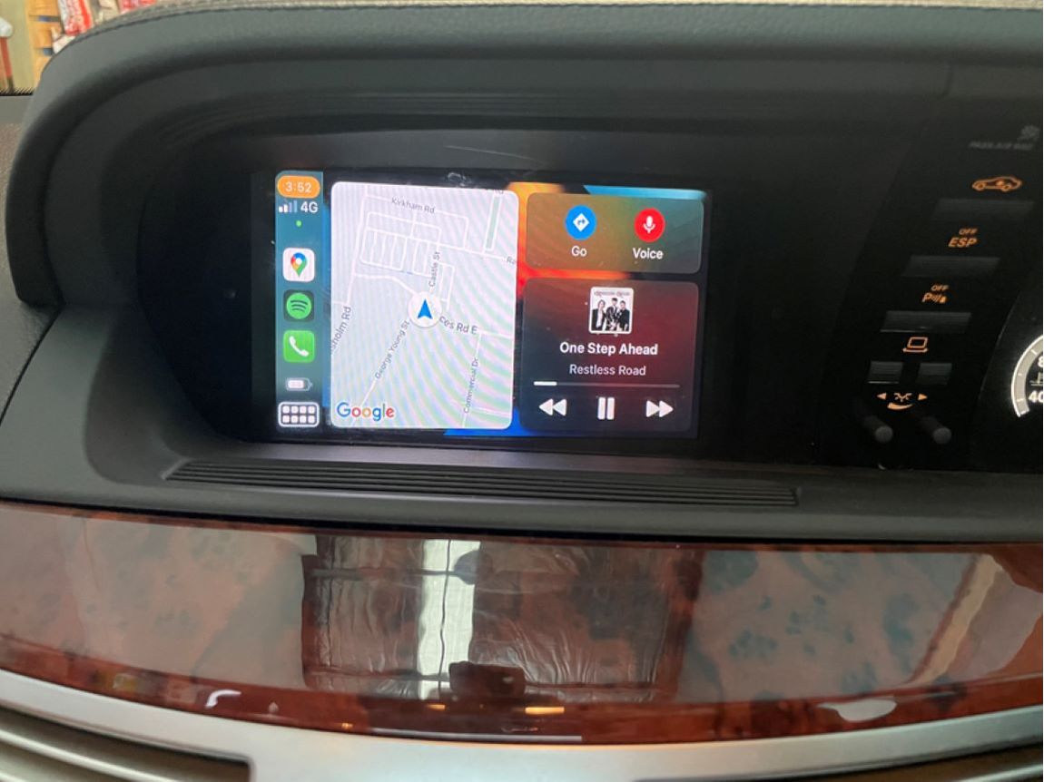 Mercedes Benz S-Class W211 Retrofit Wireless Carplay&Android Auto Modu ...