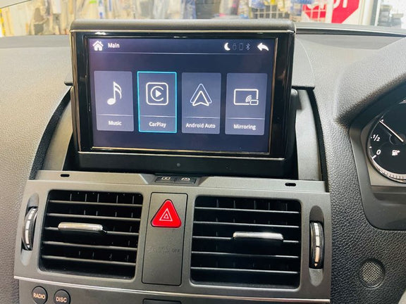 Mercedes Benz NTG 4.0 C-Class Retrofit Apple Carplay&Android Auto&Rear ...