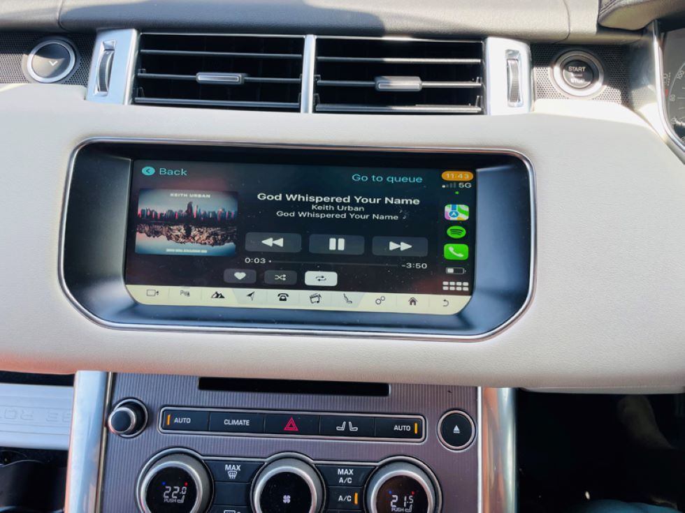 Range Rover Sport Harman System 10.25" Retrofit Wireless Apple Carplay ...